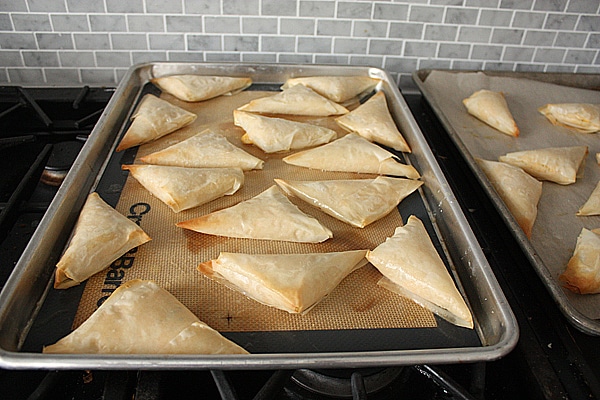Cheese Triangles Kitchen Trials