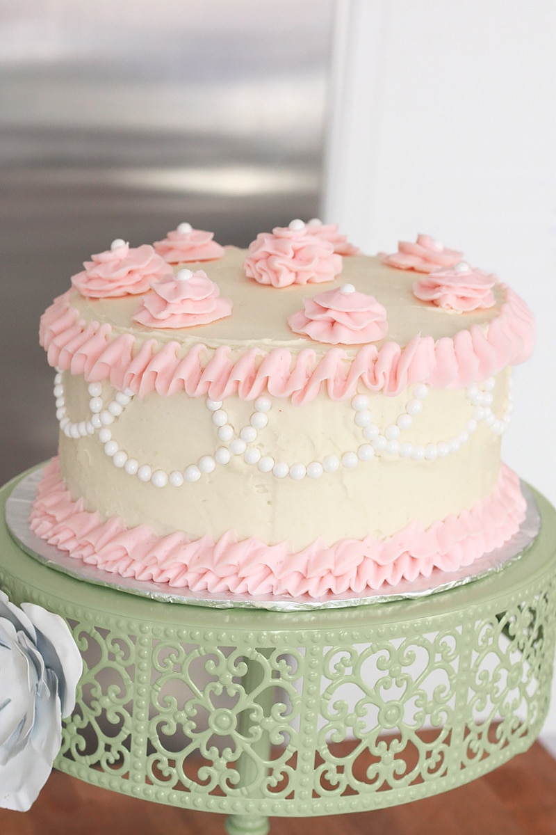 Bakery Style Vanilla Sponge Cake | Kitchen Trials