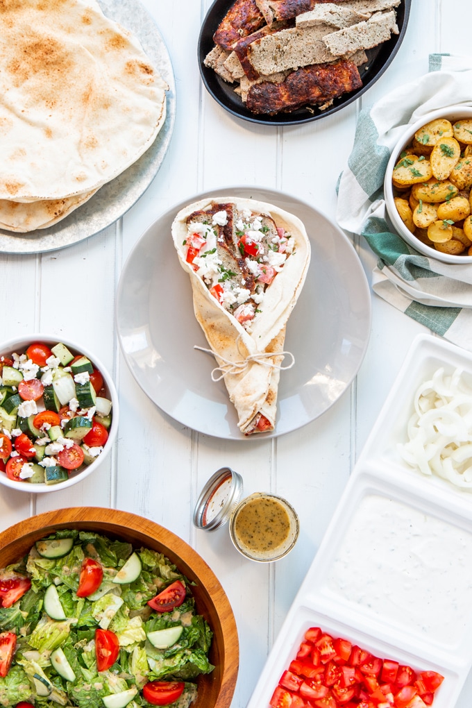 Rotisserie Turkey Gyros Are The Can T Miss Bbq Recipe Of The Summer