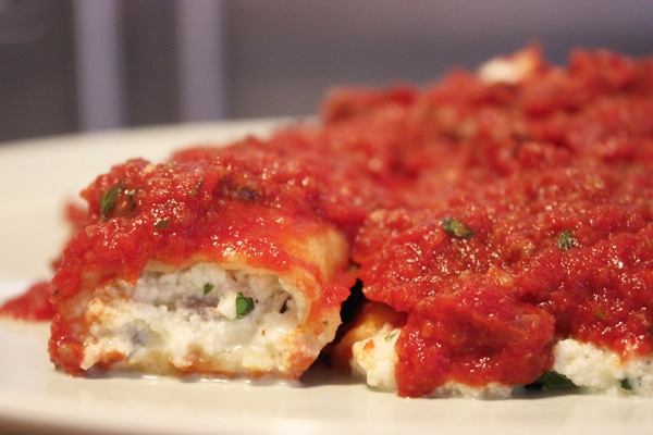 Manicotti with Meat Sauce | Kitchen Trials