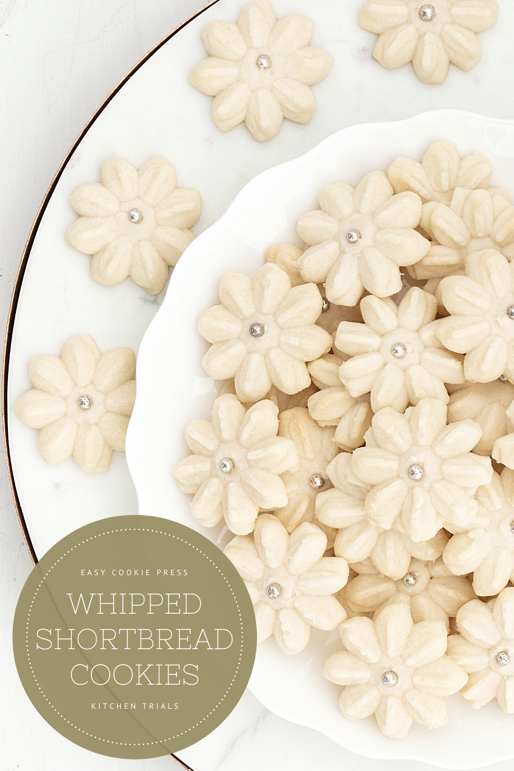 Cookie Press Shortbread - Easiest Holiday Cookie Ever | Kitchen Trials